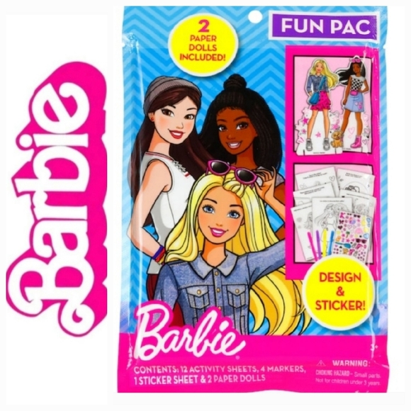 Barbie | Toys | 28 Barbie Fun Pac Activity Set | Poshmark